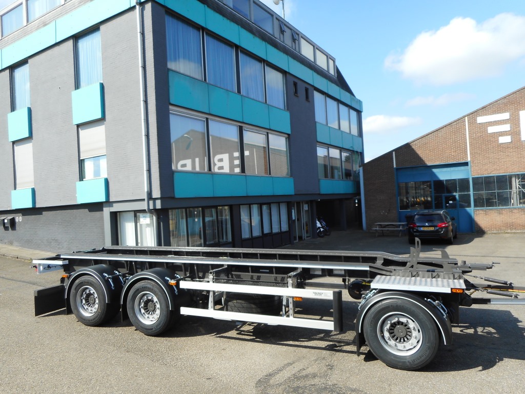 Nieuwe Burg container aanhangwagen voor Renewi Vliko